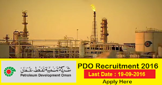 Petroleum Development Oman Job Openings - JobVacanciez