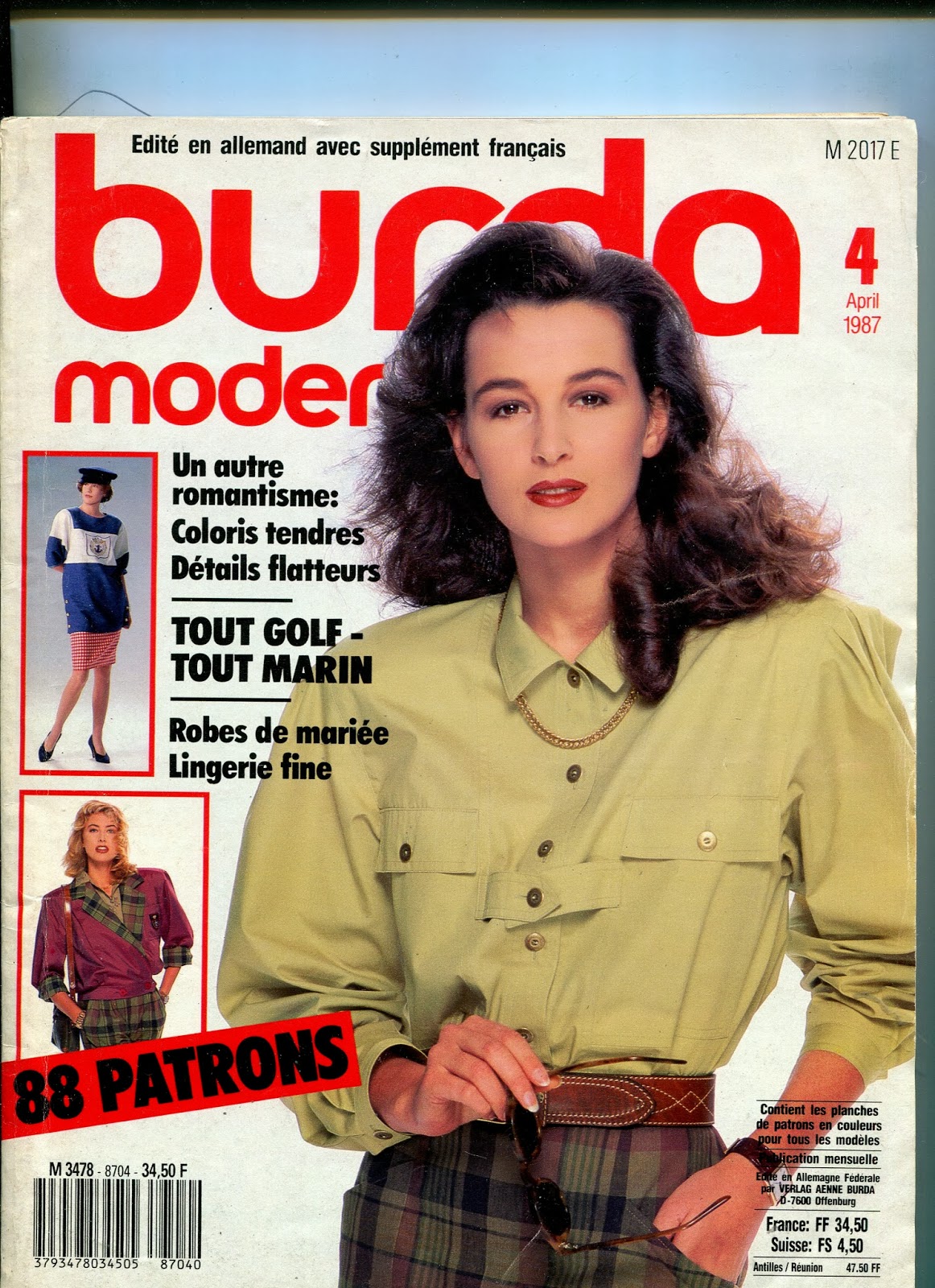 РУКОДЕЛИЕ ОТ ИРИНЫ: BURDA журнал по шитью до 1988 года