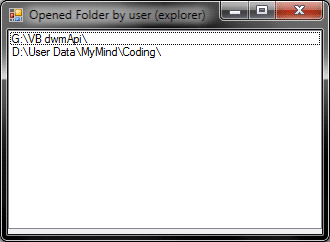 get opened folder location in explorer using vb net - VB net CSharp Php ...