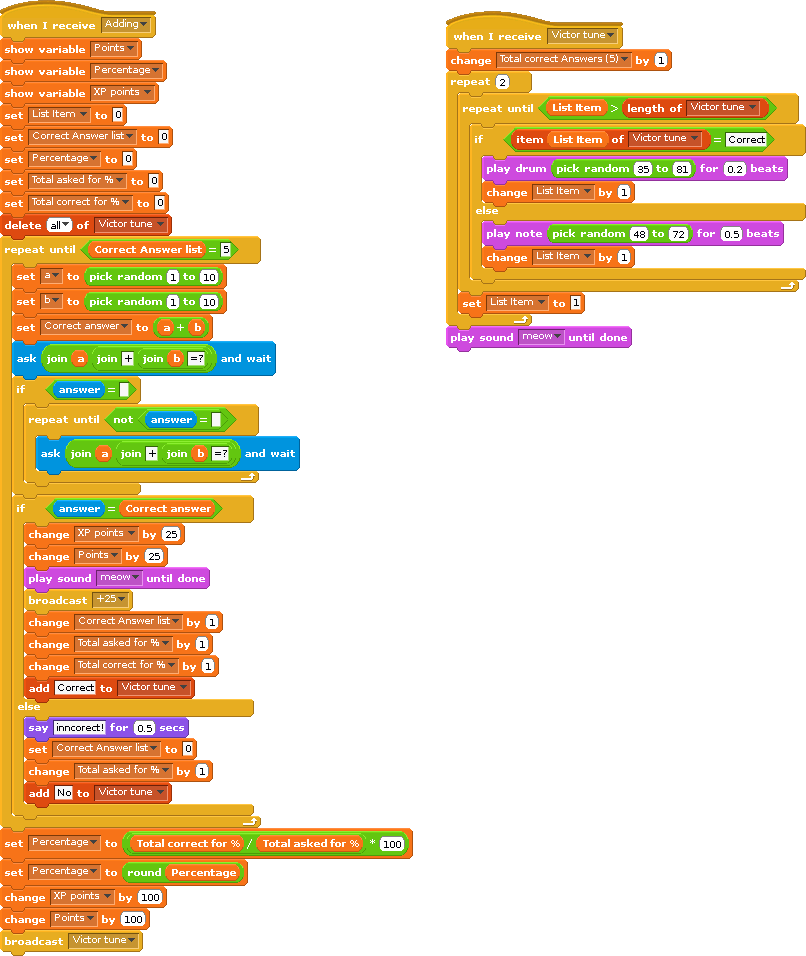 Make a Maths game for your children using Scratch