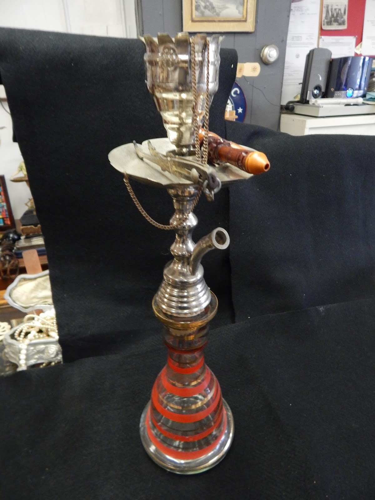 13909 Antiques: Antique Syrian Narghile