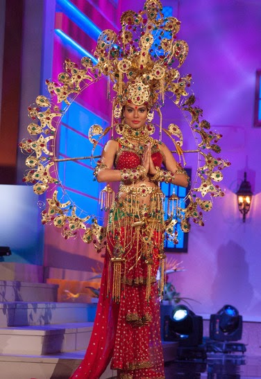 Miss India National Costume Miss Universe 2014 - Wallpapers HD