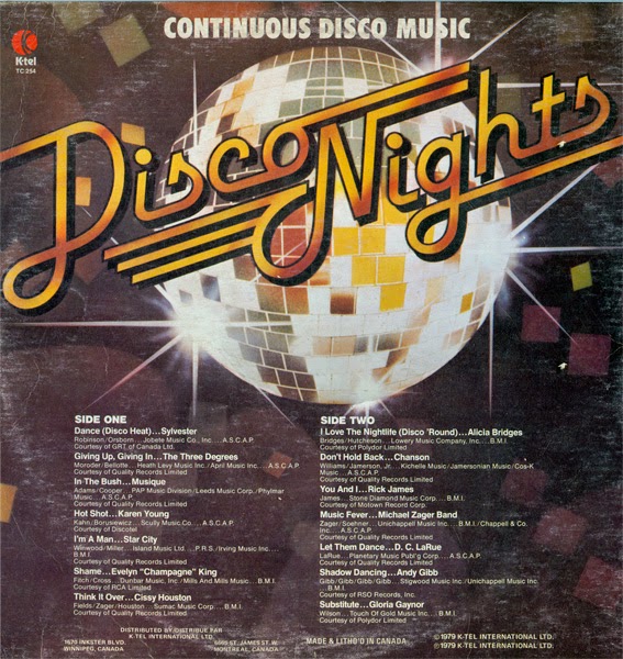K-Tel Kollection 1973-1983: DISCO NIGHTS [1979]