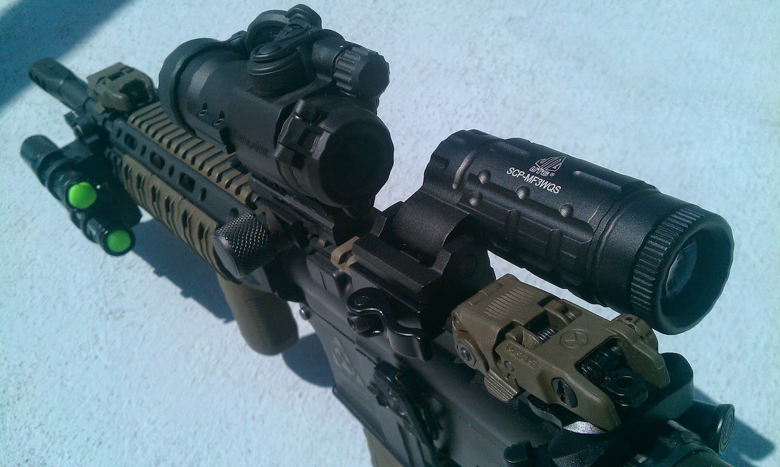 Mister Donut's Firearms Blog: UTG 3x Magnifier with Flip-to-side ...
