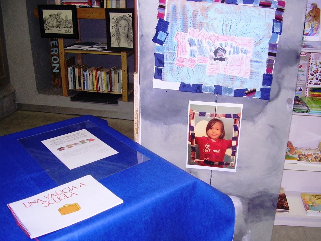 Libreria LiberaMente Oggiono: Mostra UNA VALIGIA A SCUOLA dei bambini ...