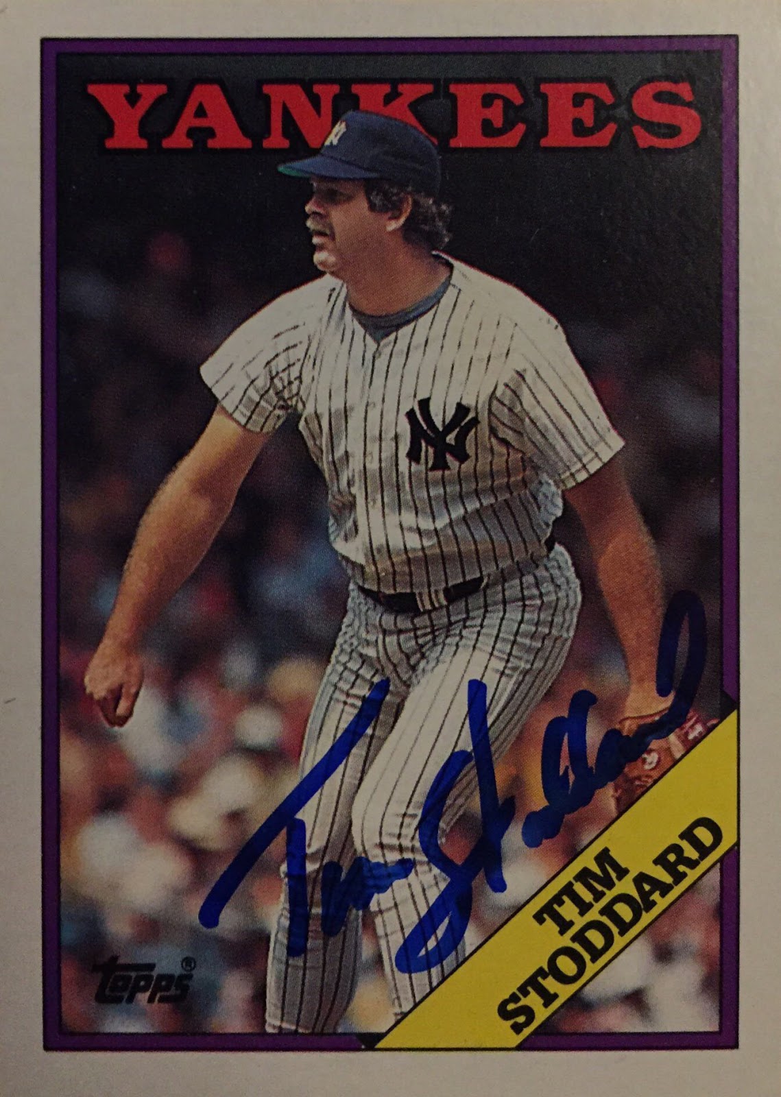 The Lost Collector: TTM Success: Tim Stoddard