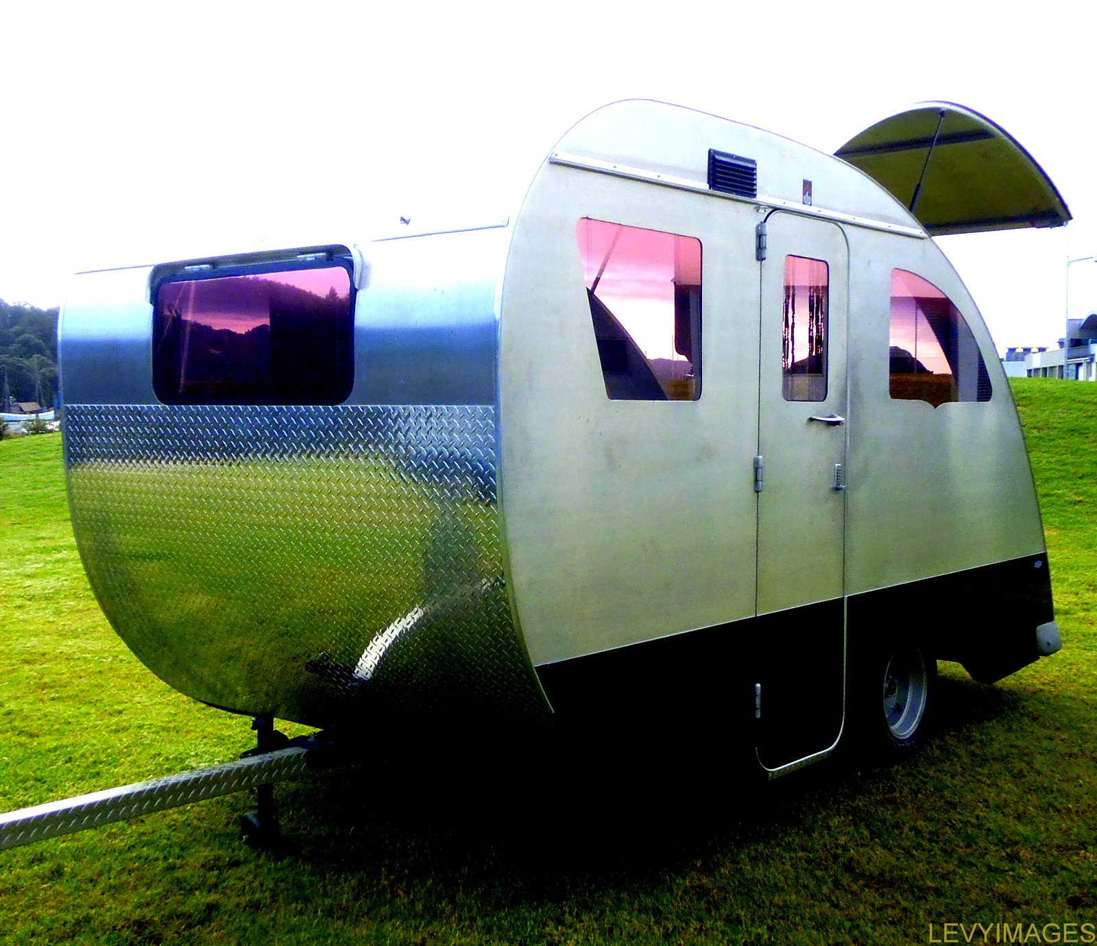 The Flying Tortoise: A Caravan Shaped To Suit Your Style...