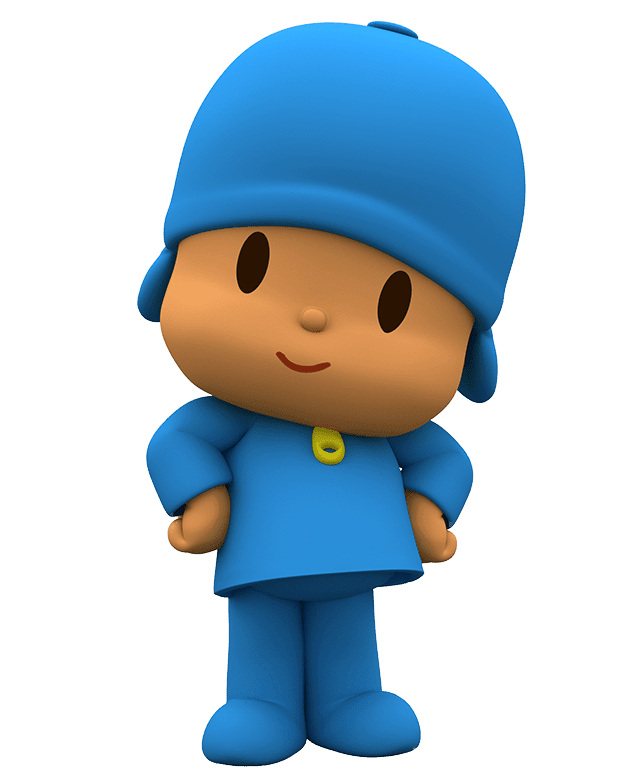 Cartoon Characters: Pocoyo (PNG)