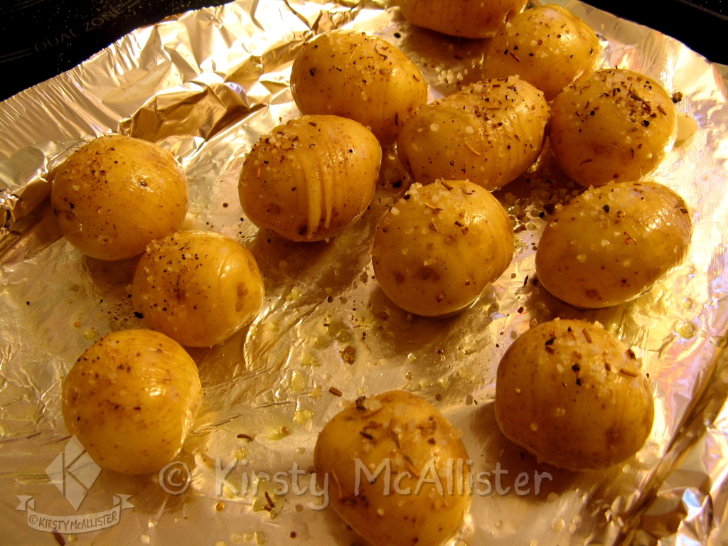 Miscellany of Randomness: Hedgehog potatoes