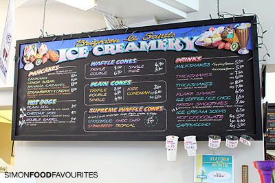 Simon Food Favourites: Brighton-Le-Sands Ice Creamery: 30 flavours on ...