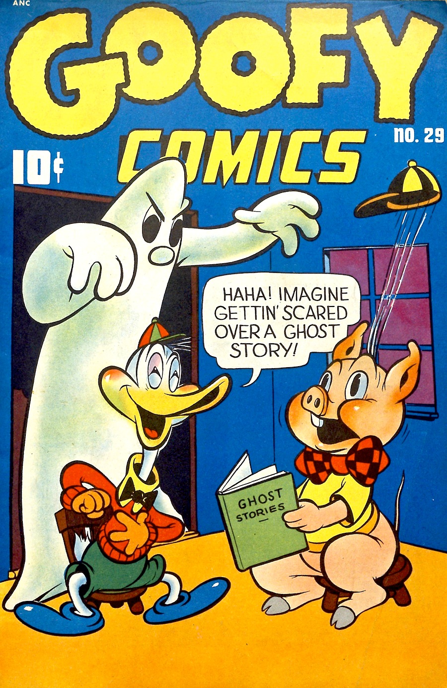 Goofy Comics #29 - Frank Frazetta art - Pencil Ink