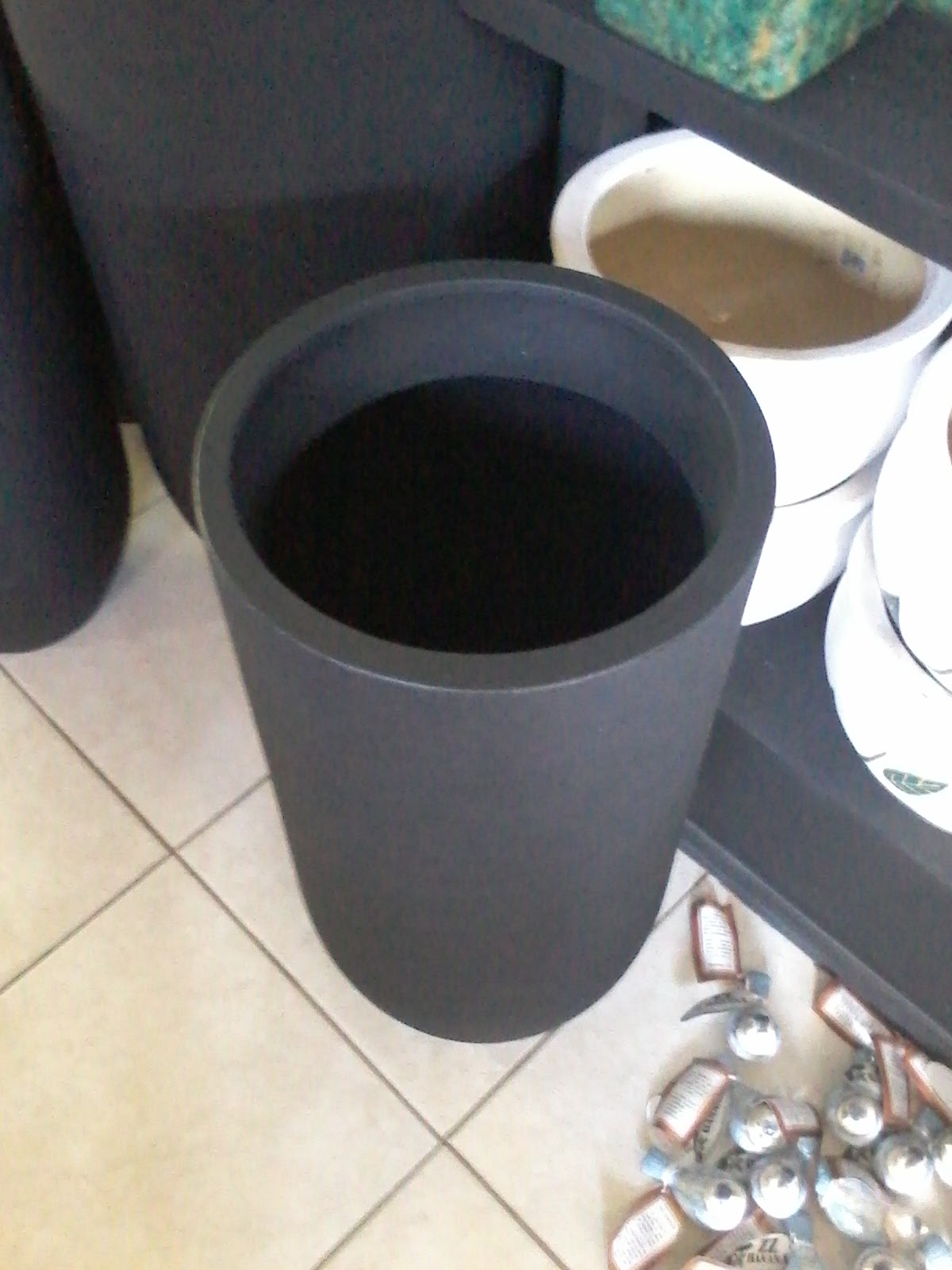 RW PAISAGISMO: VASO: VASO CILÍNDRICO COM BASE CURVA