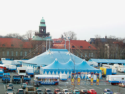 Sirkusteltta: 1970 Zirkus Probst