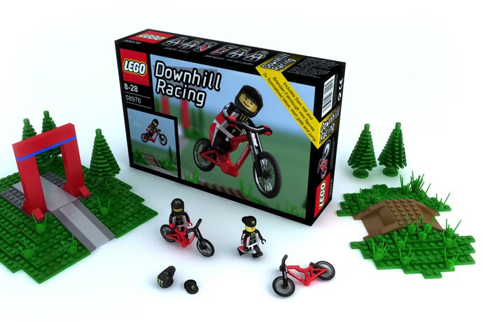 bike junkie: You can help make LEGO Downhill Racing a Reality