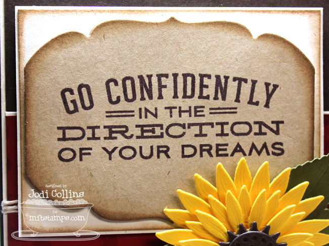 Stamping A Latte: Go Confidently {MFTWSC130}!