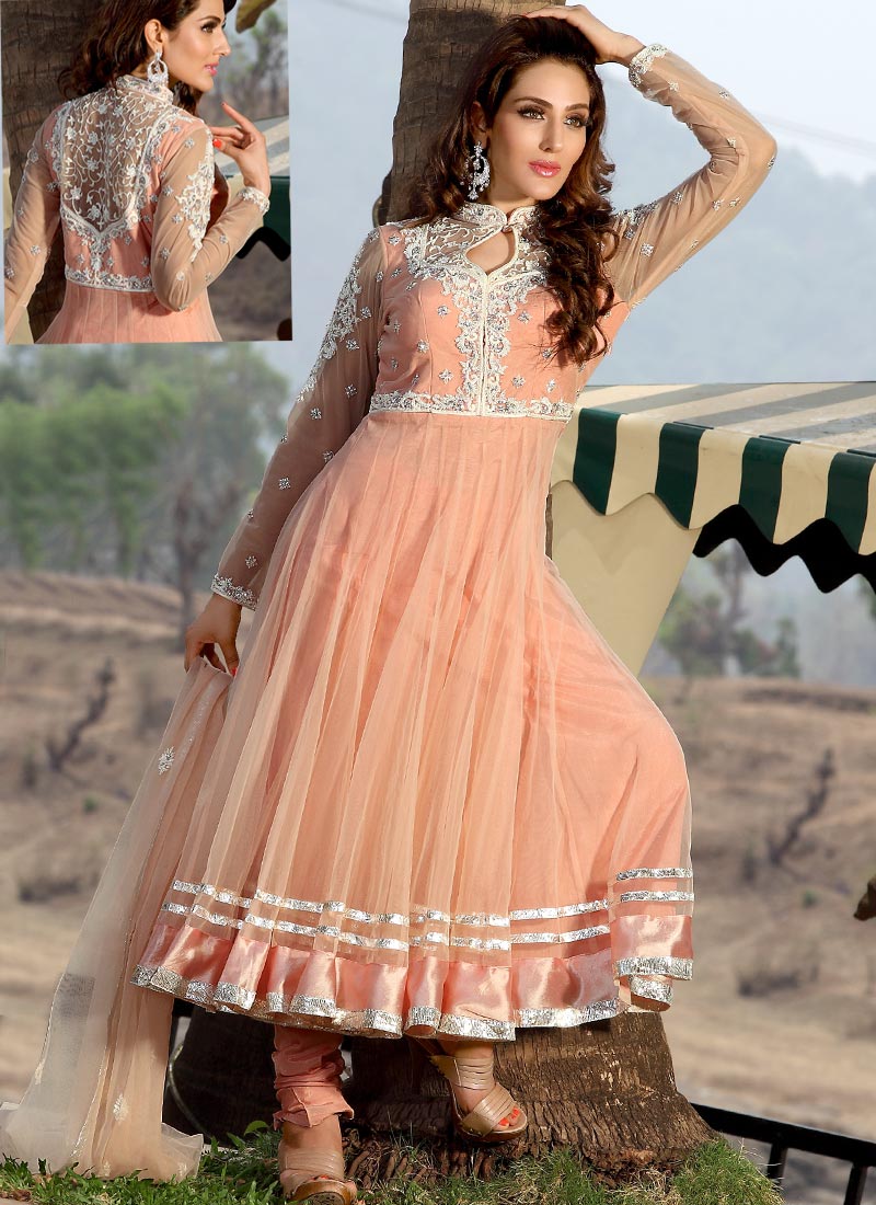 Long Anarkali Churidar Suits - missy lovesx3