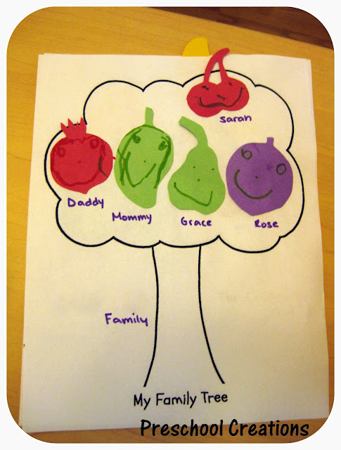 Preschool Creations: Family Tree