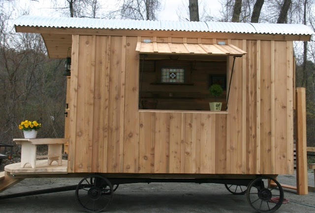 deborah jean's DANDELION HOUSE and GARDEN : Shepherds Hut: The Portable ...