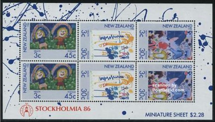 Virtual New Zealand Stamps: Late 80s Stamp Exhibitions.