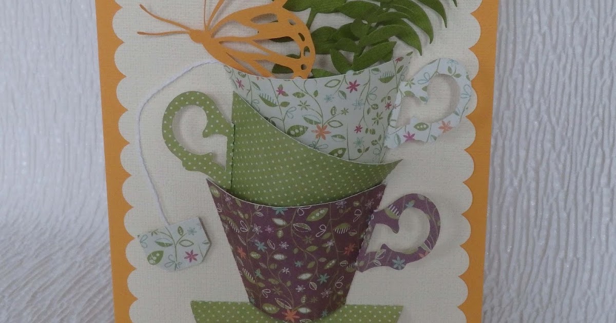 Tracy's Creative Adventures: Stacked Teacups . . . Spring Coffee Lovers ...