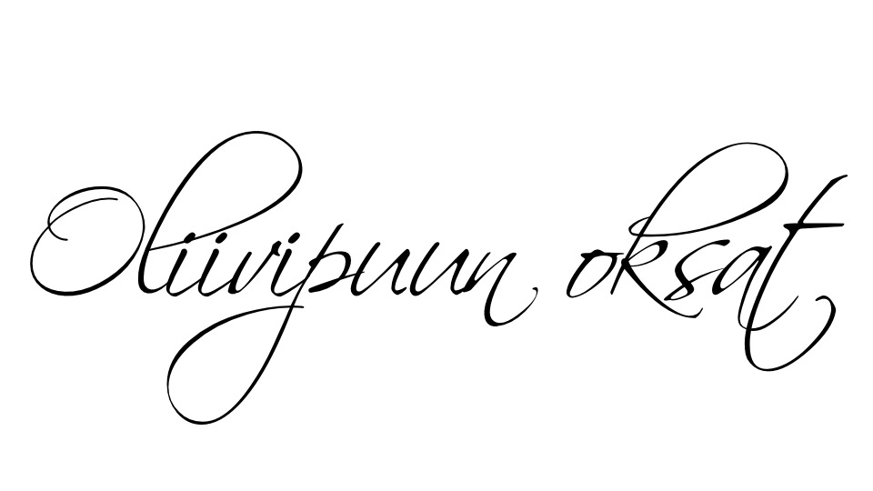 oliivipuun oksat