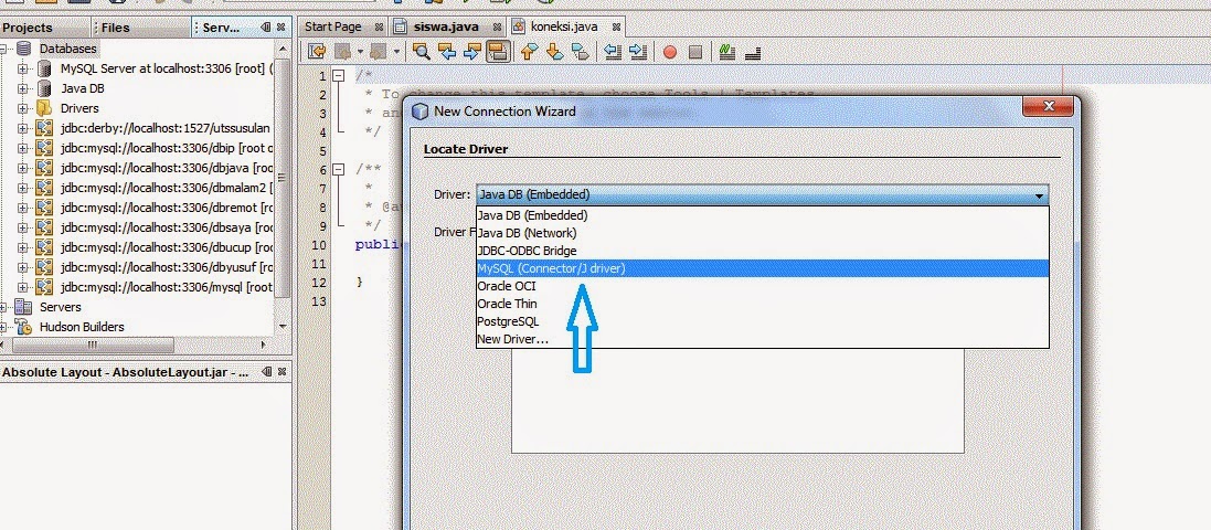 Cara Mudah Koneksi Database Mysql Dengan Java Netbeans Coding Delete