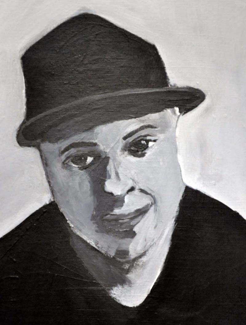 Student Art: Achromatic Portraits