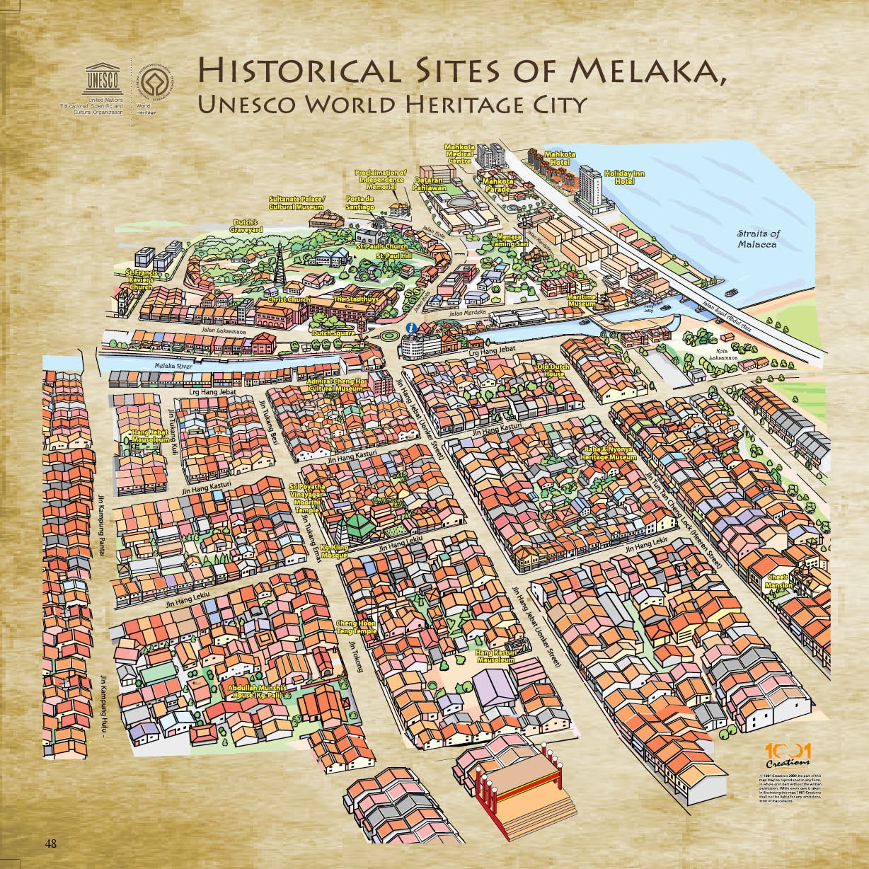 Melaka Street Map 2014/2015