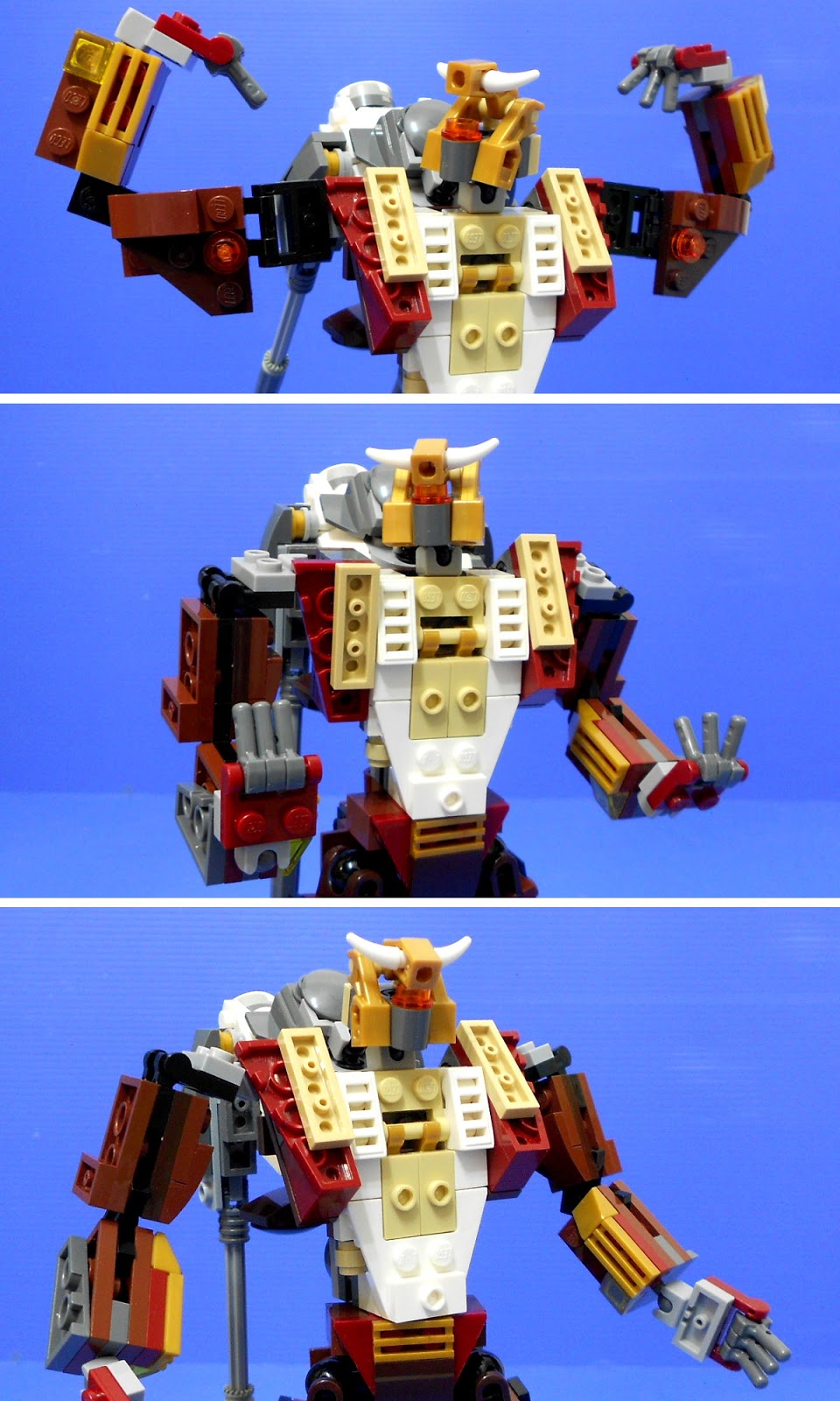 Alanyuppie's LEGO Transformers: LEGO Killbison from Breastforce team ...