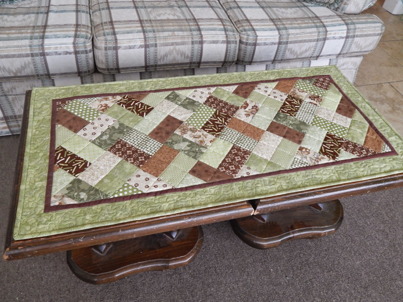 The Fleming's Nine: Criss Cross Table Runner