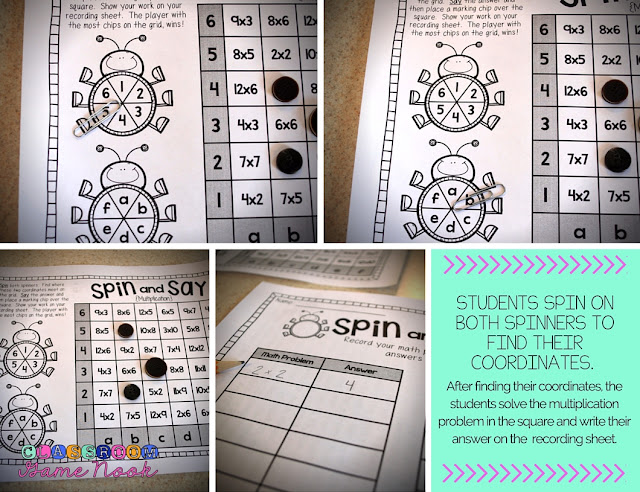 The Classroom Game Nook: 3 Math Games to Print and Play {RIGHT NOW}