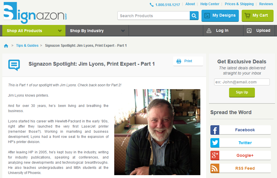 Thanks, Signazon - Nicely done!