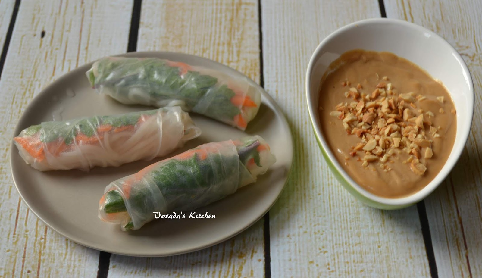 Fresh Vegetable Spring Rolls