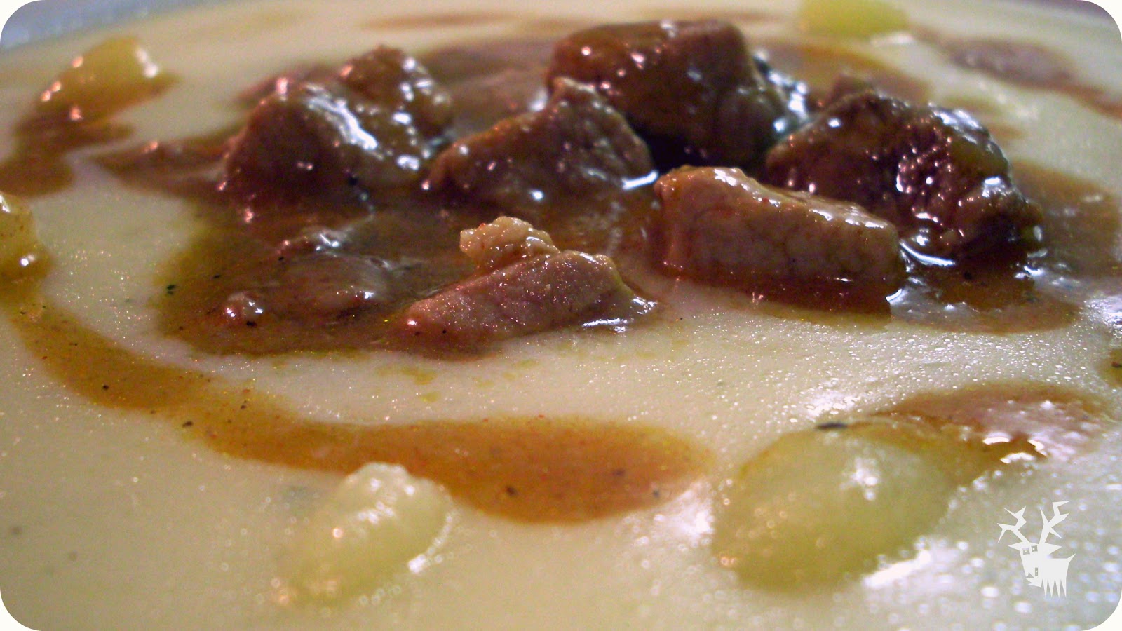 des fragments: Zemiakový prívarok s mäsom