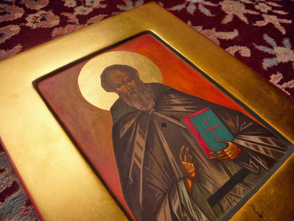 Saint Benedict's Workshop SACRED ICONS: Saint Bede