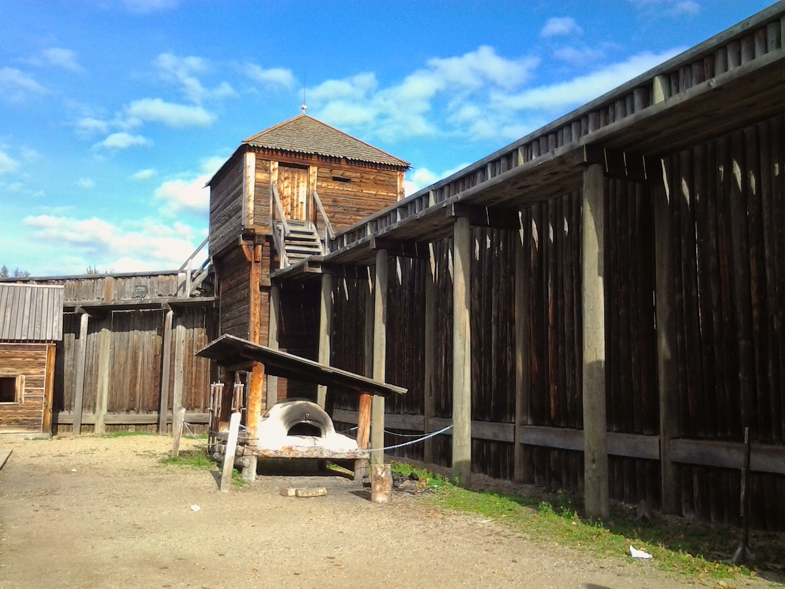 Winding Spiral Case: Fort Edmonton Park