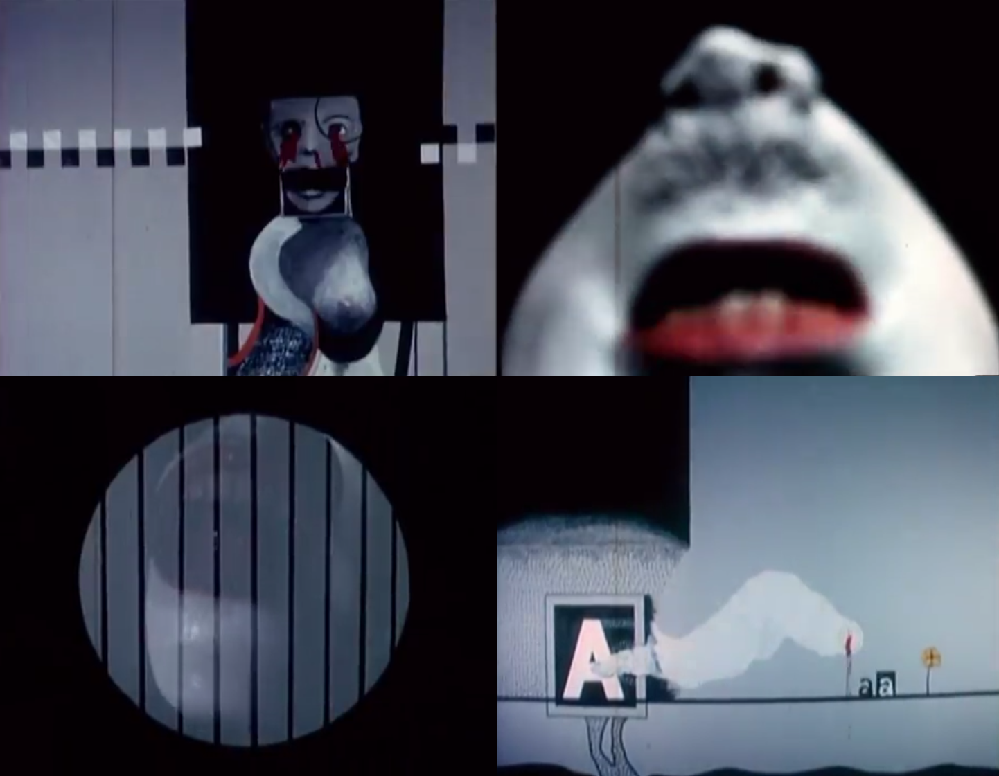 Dinosaur Carebears: Analysis of a Short Film: The Alphabet by David Lynch