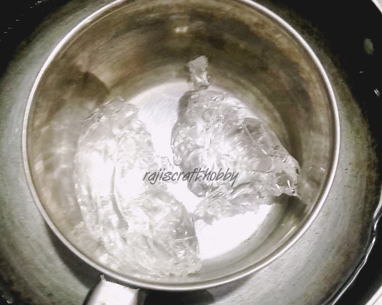 Raji's Craft Hobby: Make Your Own Ocean Gel Candles