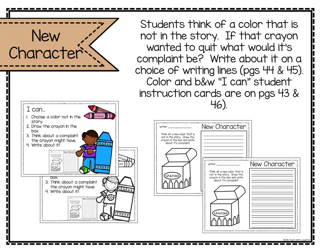 Teach With Laughter: The Day the Crayons Quit