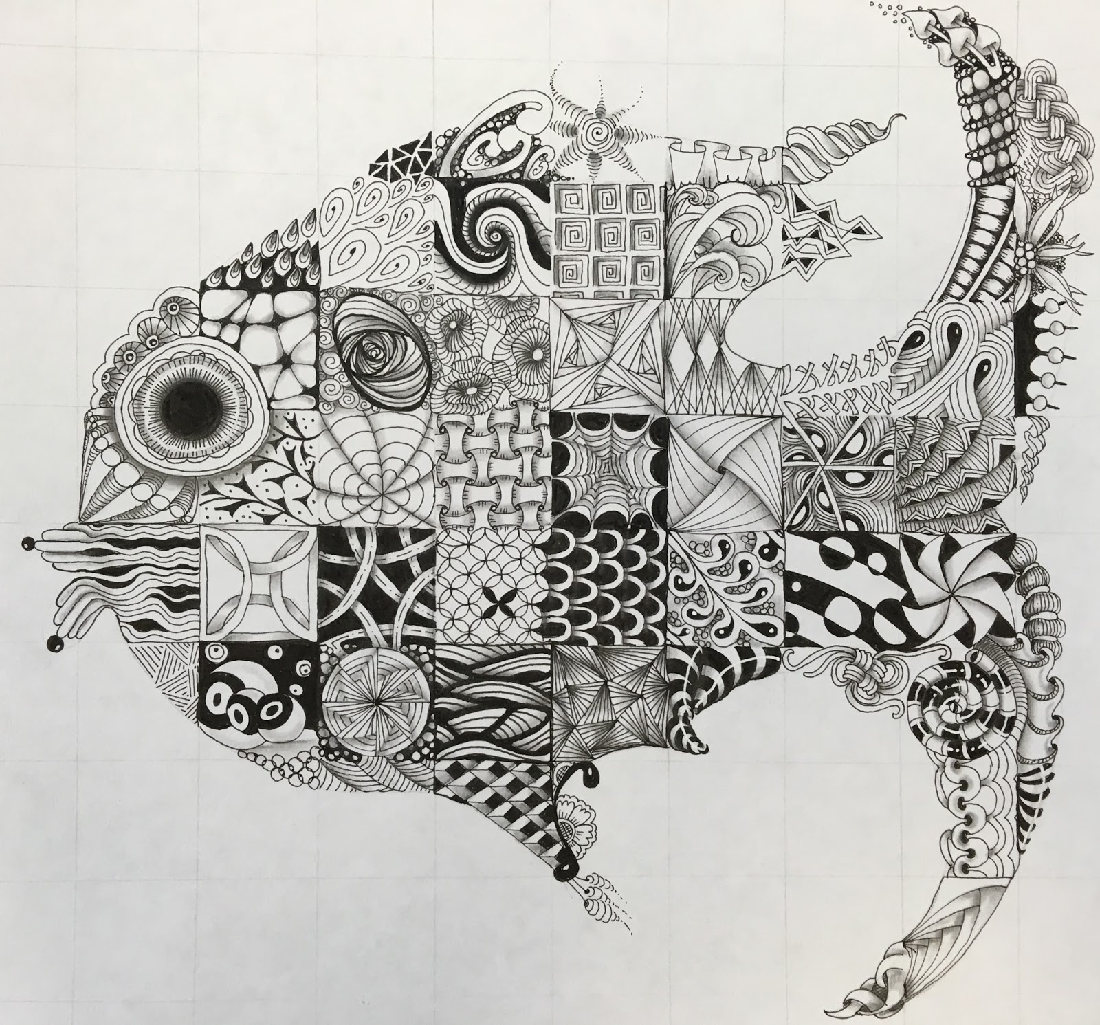 Art Room Blog: New Advanced Zentangle Class...