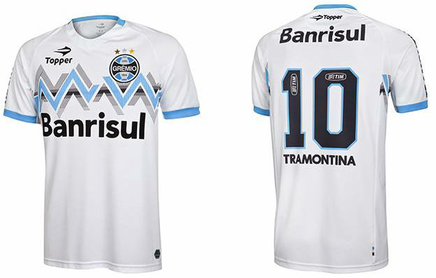 New Grêmio 2014 Home and Away Kits Released - Footy Headlines