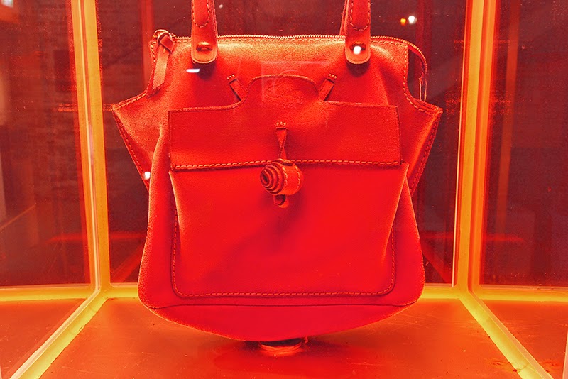 Jungki Beak: Flower of Human: Leather Handbag