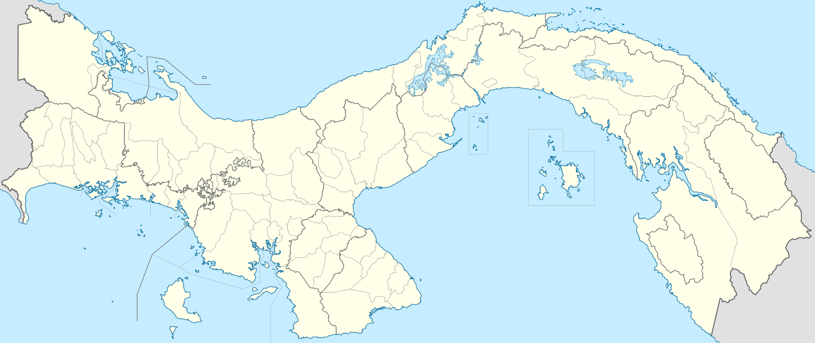 GEOGRAFIA: Organización territorial de Panamá
