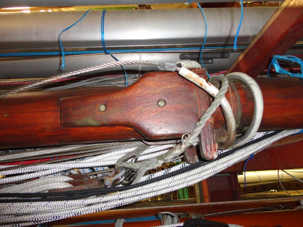 Winter Work on our 20' Heard Mevagissey Tosher: Mast and Rigging for ...