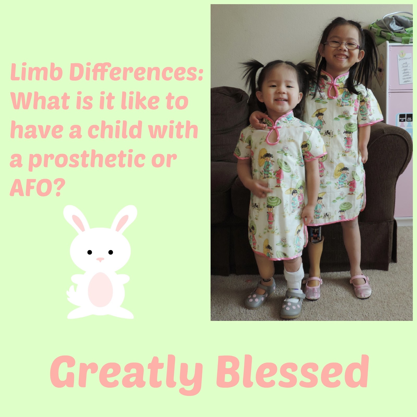 Greatly Blessed: Limb Differences: What is it like to have a child with ...