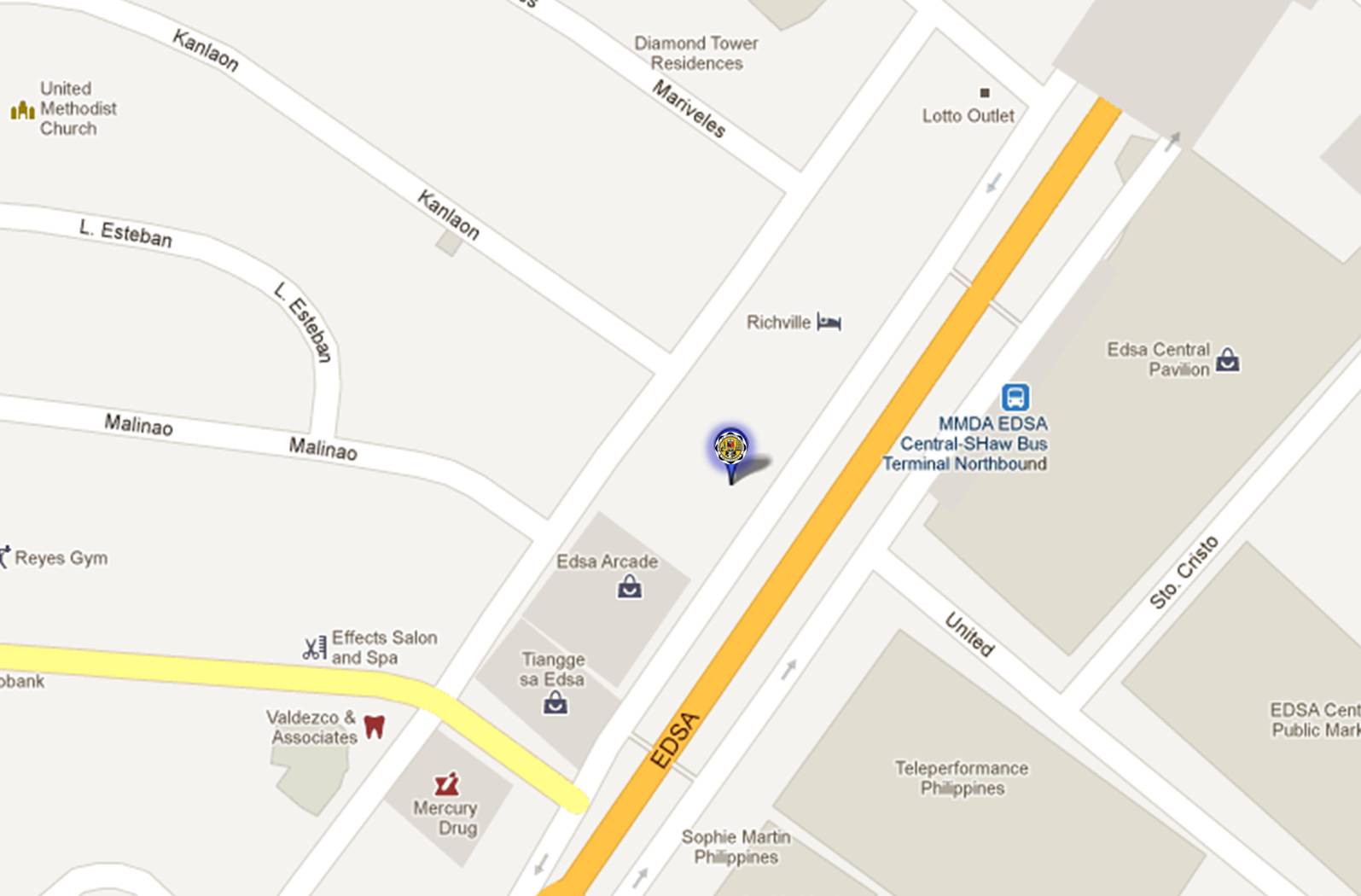 tomtax: RDO 41 Mandaluyong Cithy Map Location