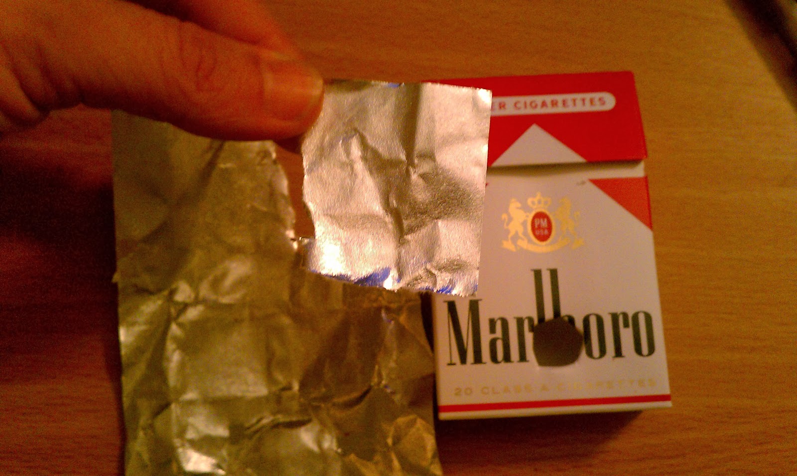 Passion for Pot: Make a Cigarette Pack into a Bowl tutorial.