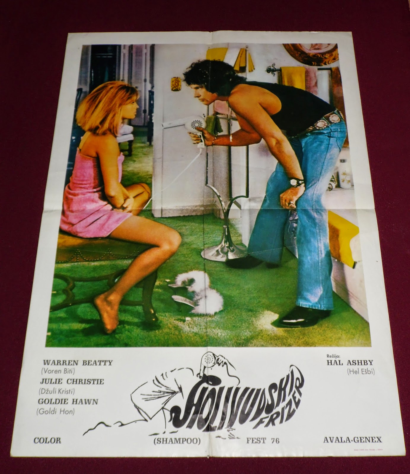YugoRare Movie Posters: Shampoo (1975) YugoRare Movie Posters: Shampoo (1975)