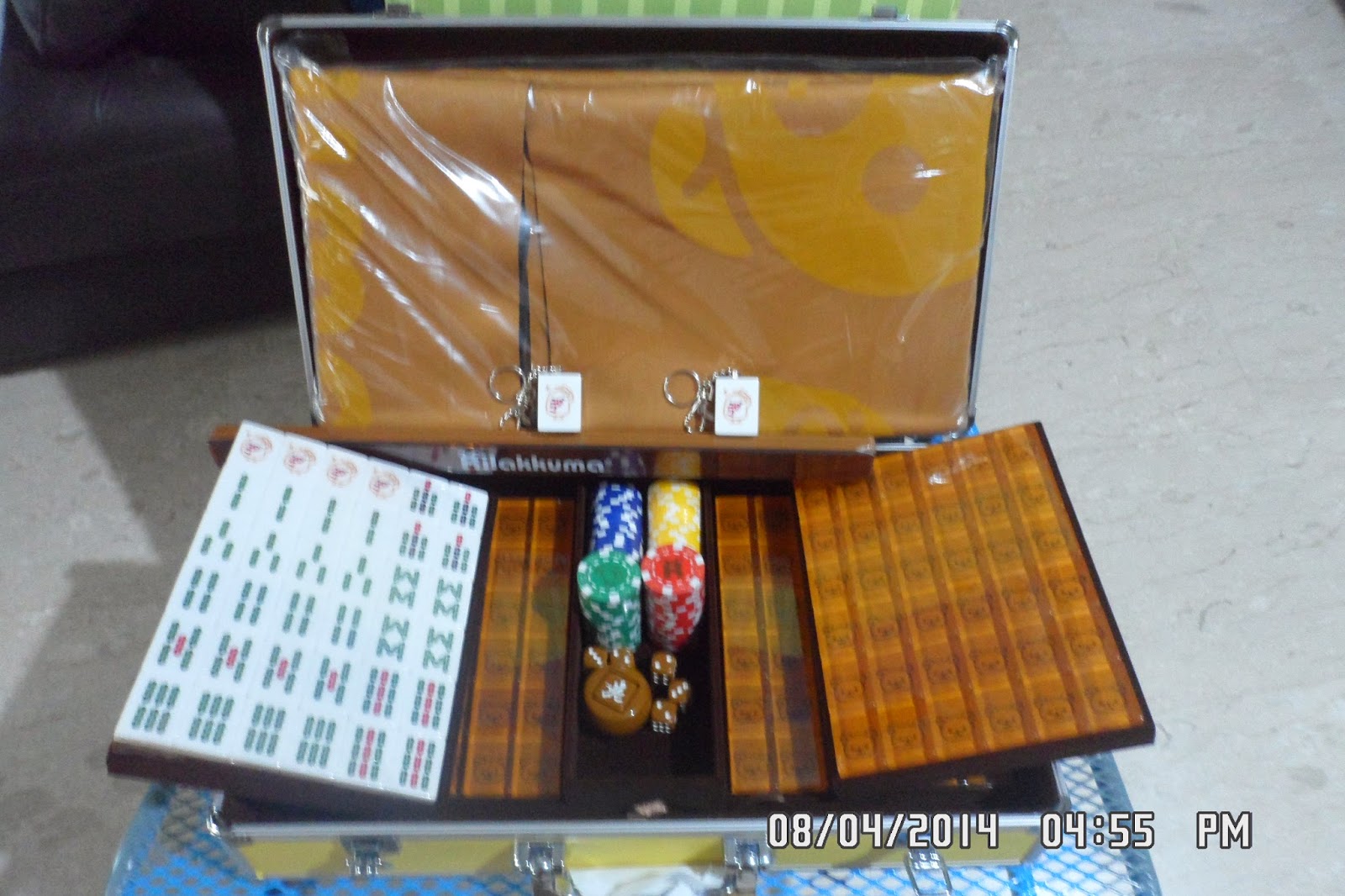 Soft Toys Branded, Misc for Sale: Rilakkuma/Hello Kitty Mahjong Sets