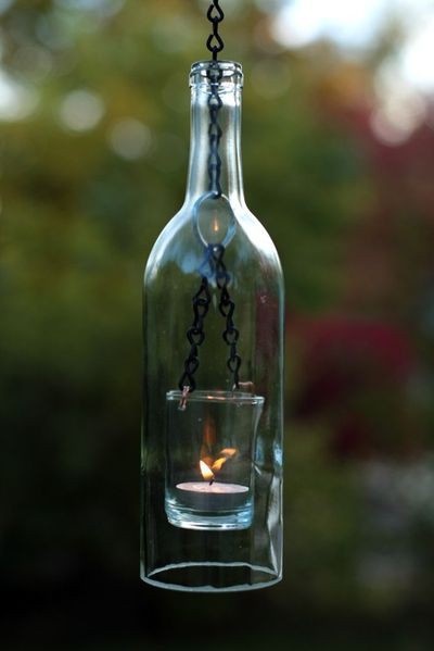 DIY Φωτιστικά από μπουκάλια | SOULOUPOSETO